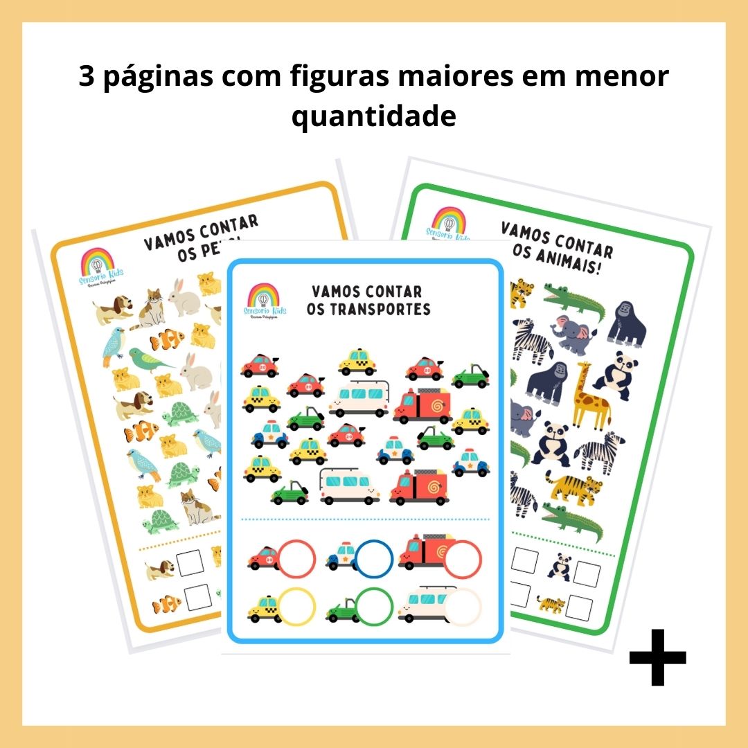 VAMOS CONTAR – Sensorio Kids – Recursos Pedagógicos Criativos para ...
